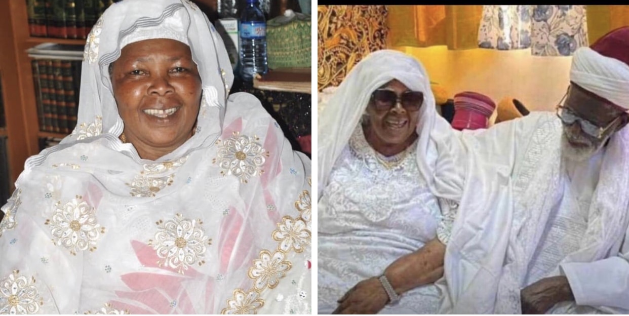 Hajia Rahmatu Tahwee Sheikh Sharubutu, wife of the National Chief Imam ...