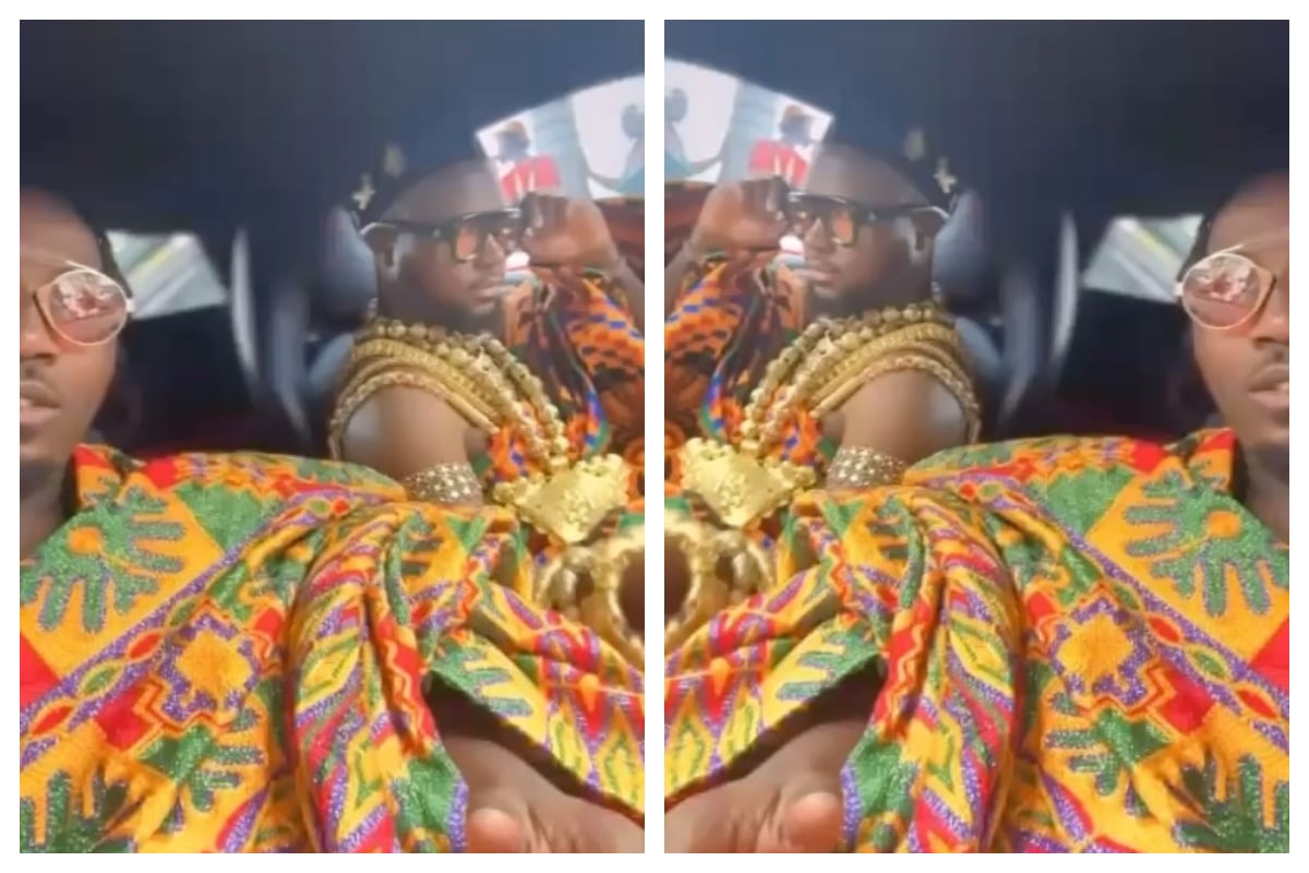 King Promise Ties the Knot in a Classy Traditional Engagement - GhPage