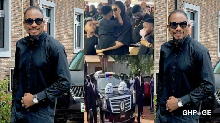 Tears Flow as Junior Pope is buried today - Heartbreaking Video of wife ...
