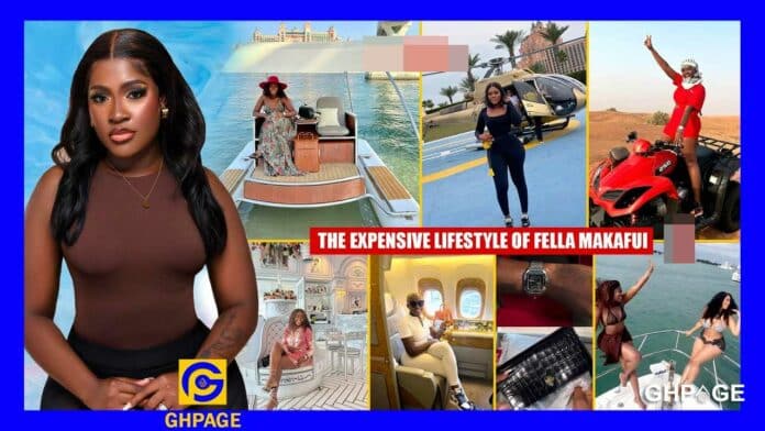 Close-Up Look at Fella Makafui's luxurious lifestyle, Medikal claims he ...