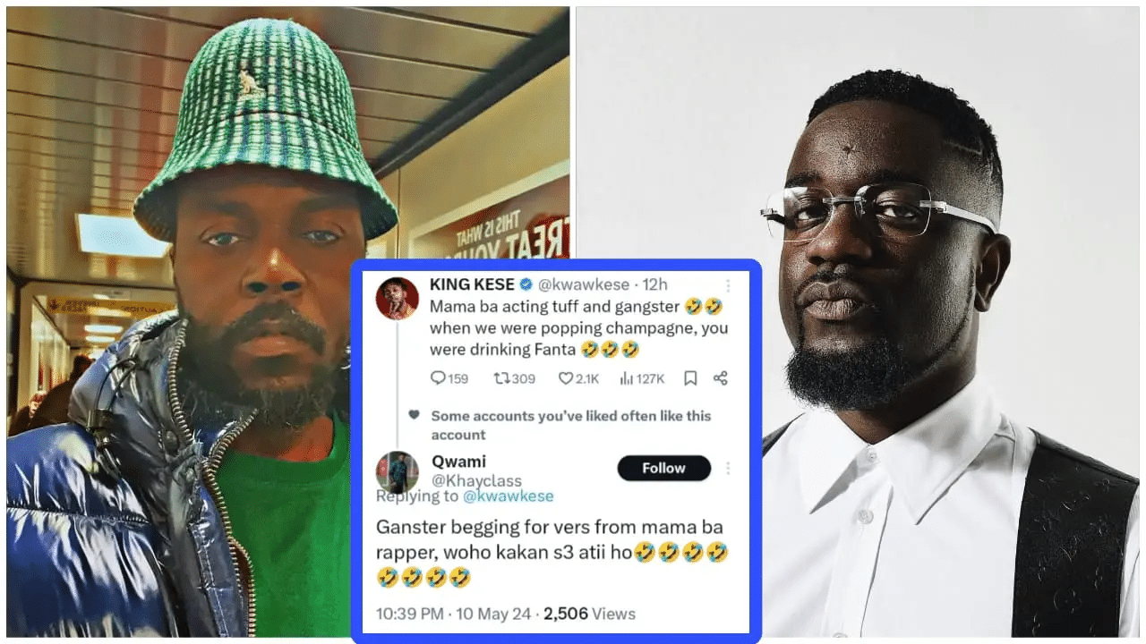 You were drinking Fanta the time we were popping champagne- kwaw Kese ...