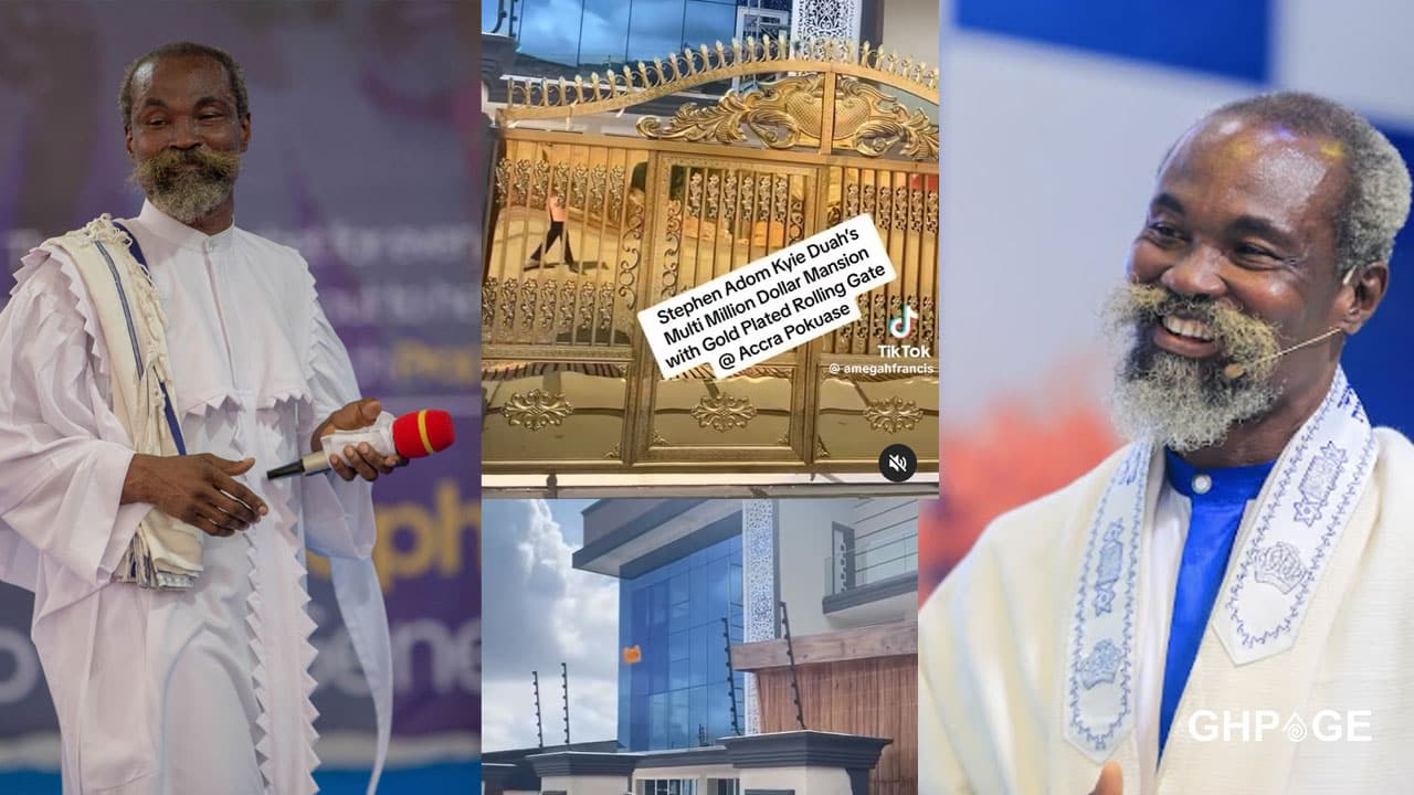 Check out the plush mansion of Prophet Adom Kyei Duah located at ...