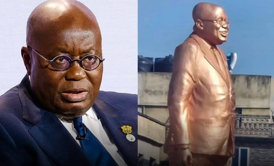Akufo Addo Unveiled The Statue The Same Day I Finished- Guy Who Made ...