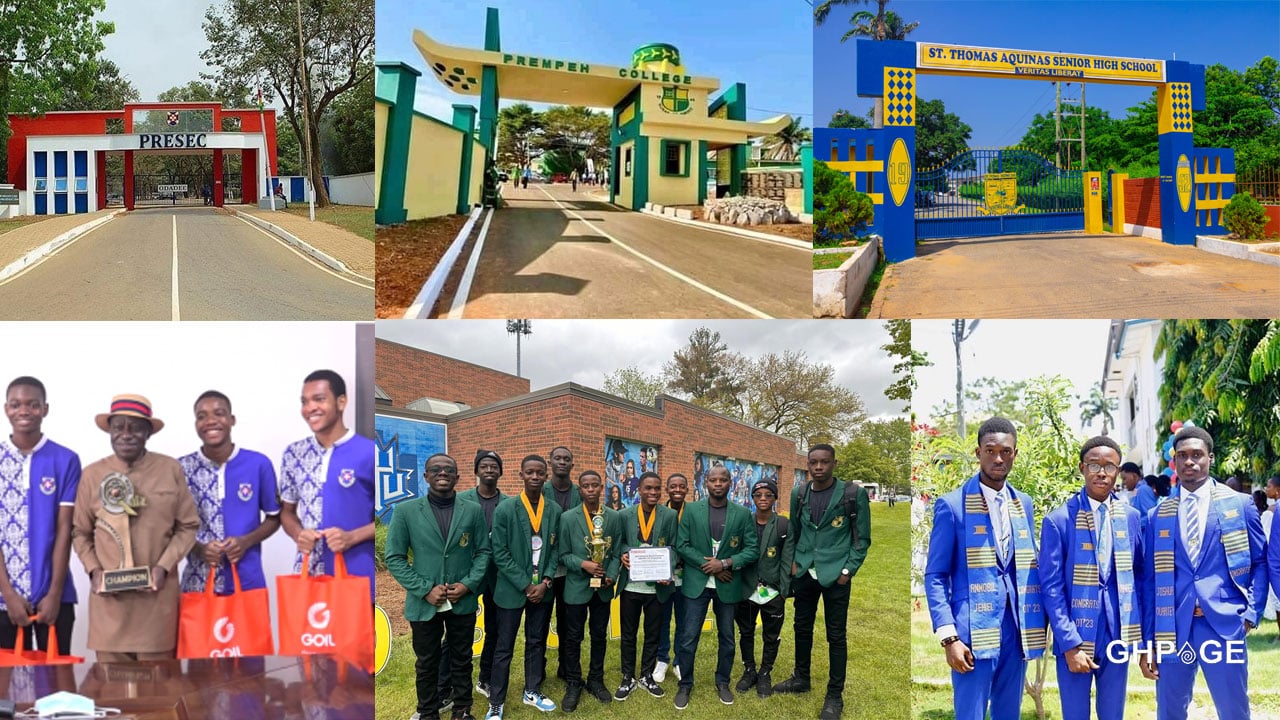 Top 20 Ghanaian SHS in 2024 according to NSMQ statistics - GhPage