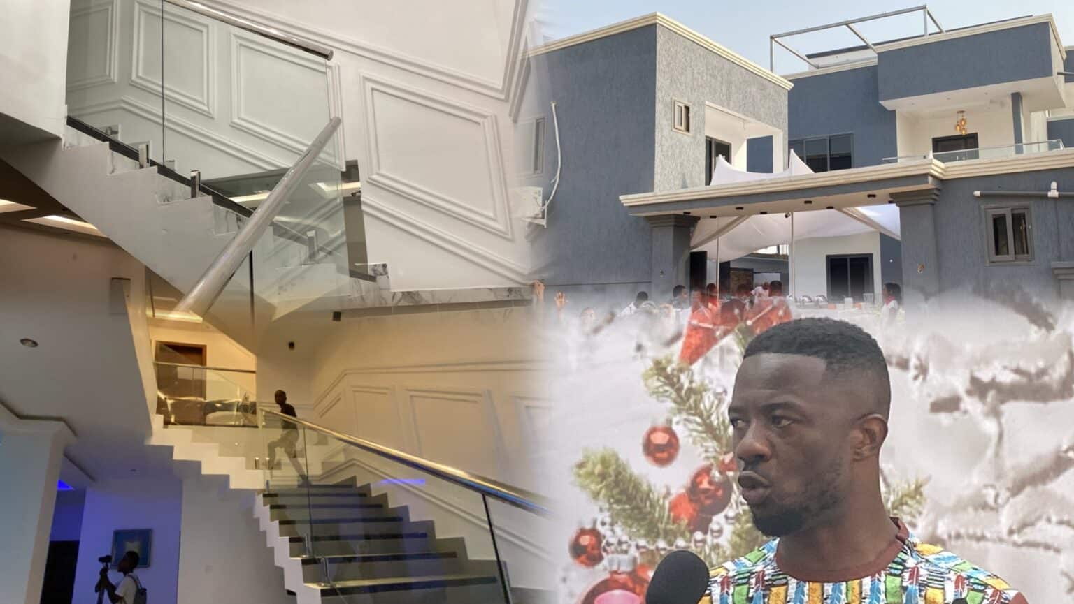 Kwaku Manu Officially Opens His Multimillion House; Watch The Inside ...