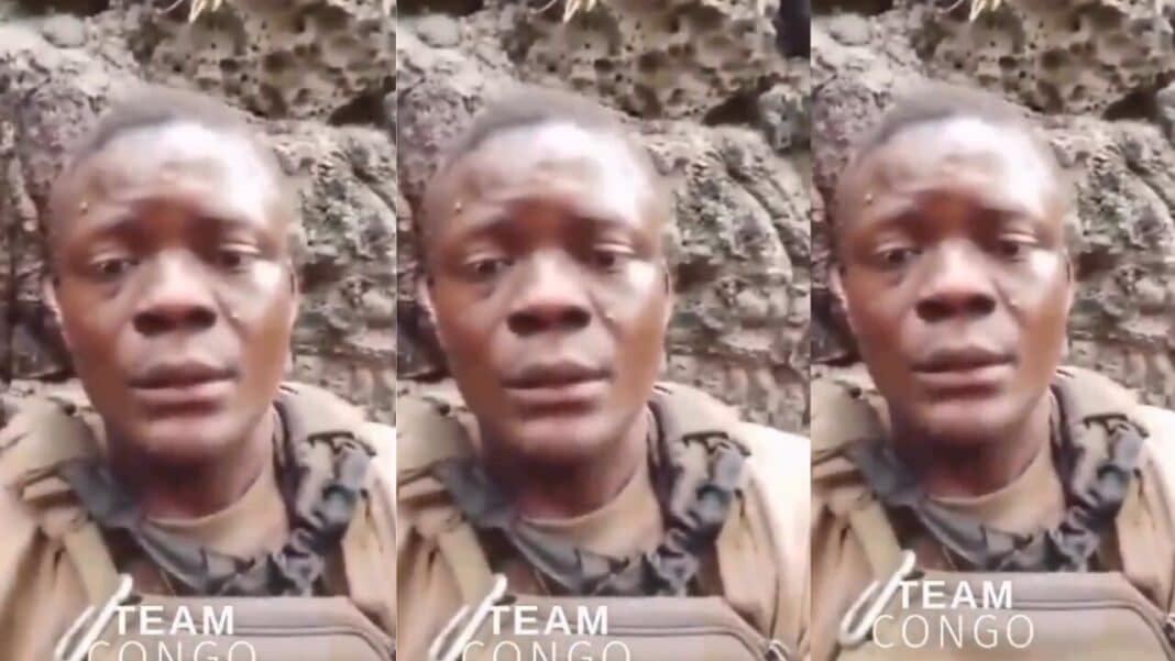 CONGO: Soldier on the battlefield shares a heartbreaking video of his ...