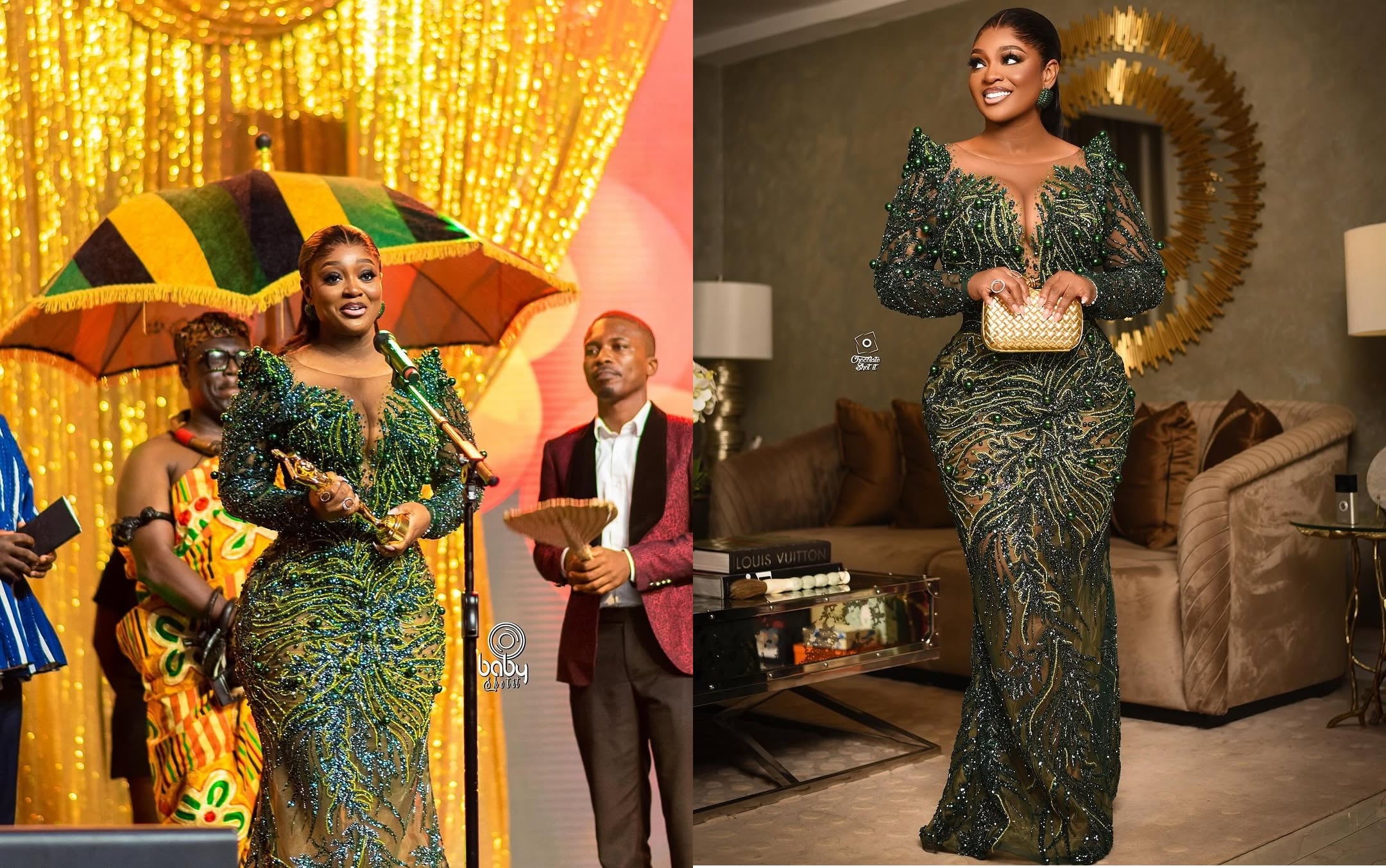 Jackie Appiah speaks after winning best actress award - GhPage