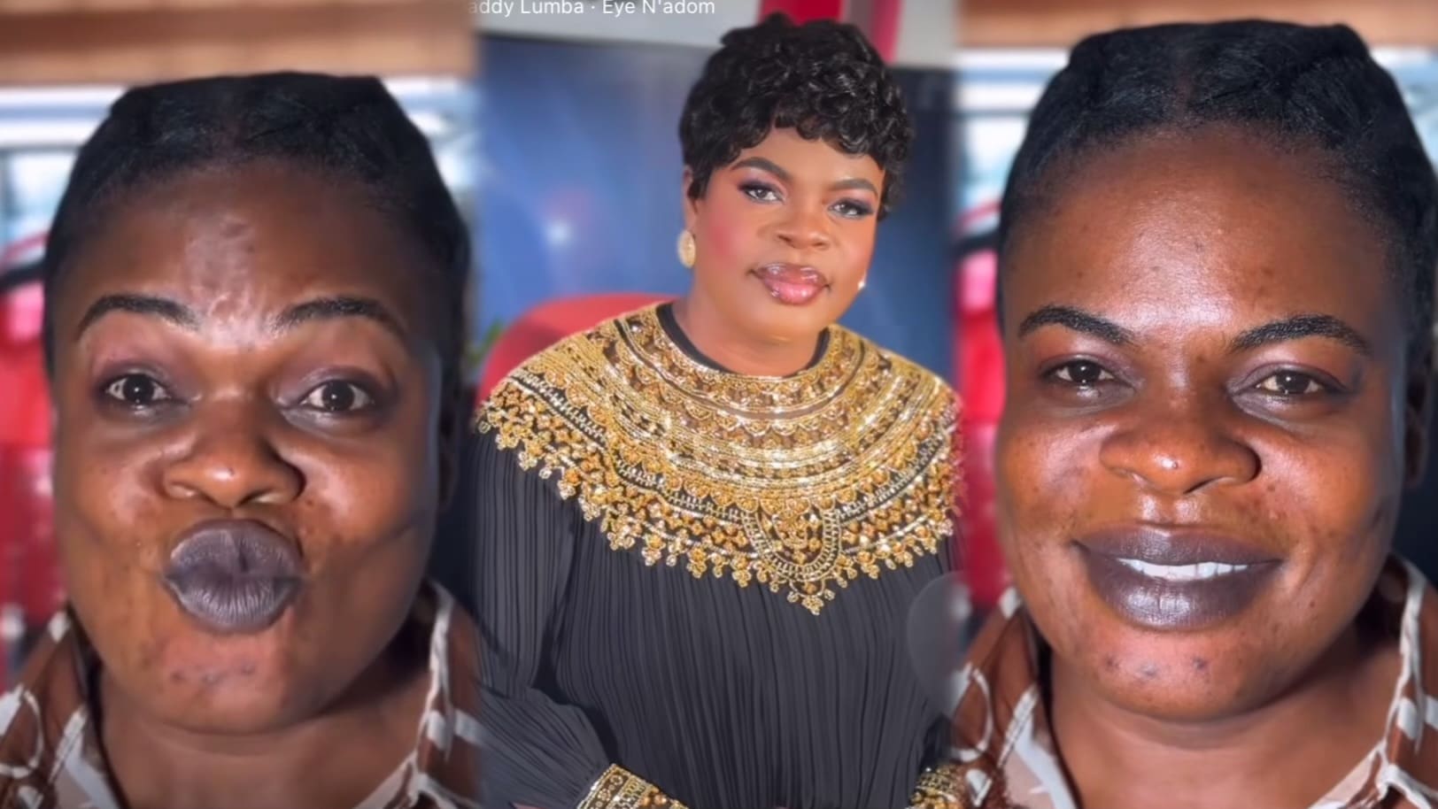 No Makeup Video Of Sompa FM’s Oheneni Trends; Netizens React - GhPage