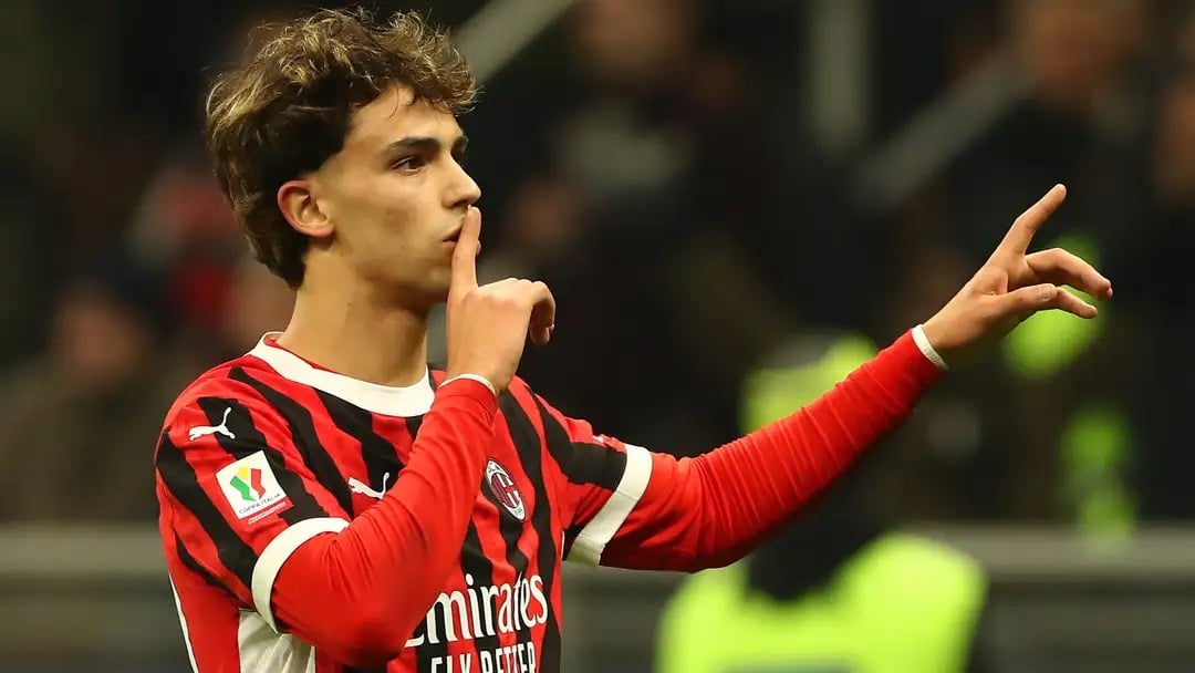 VIDEO: Joao Felix scores debut goal for AC Milan after leaving Chelsea ...