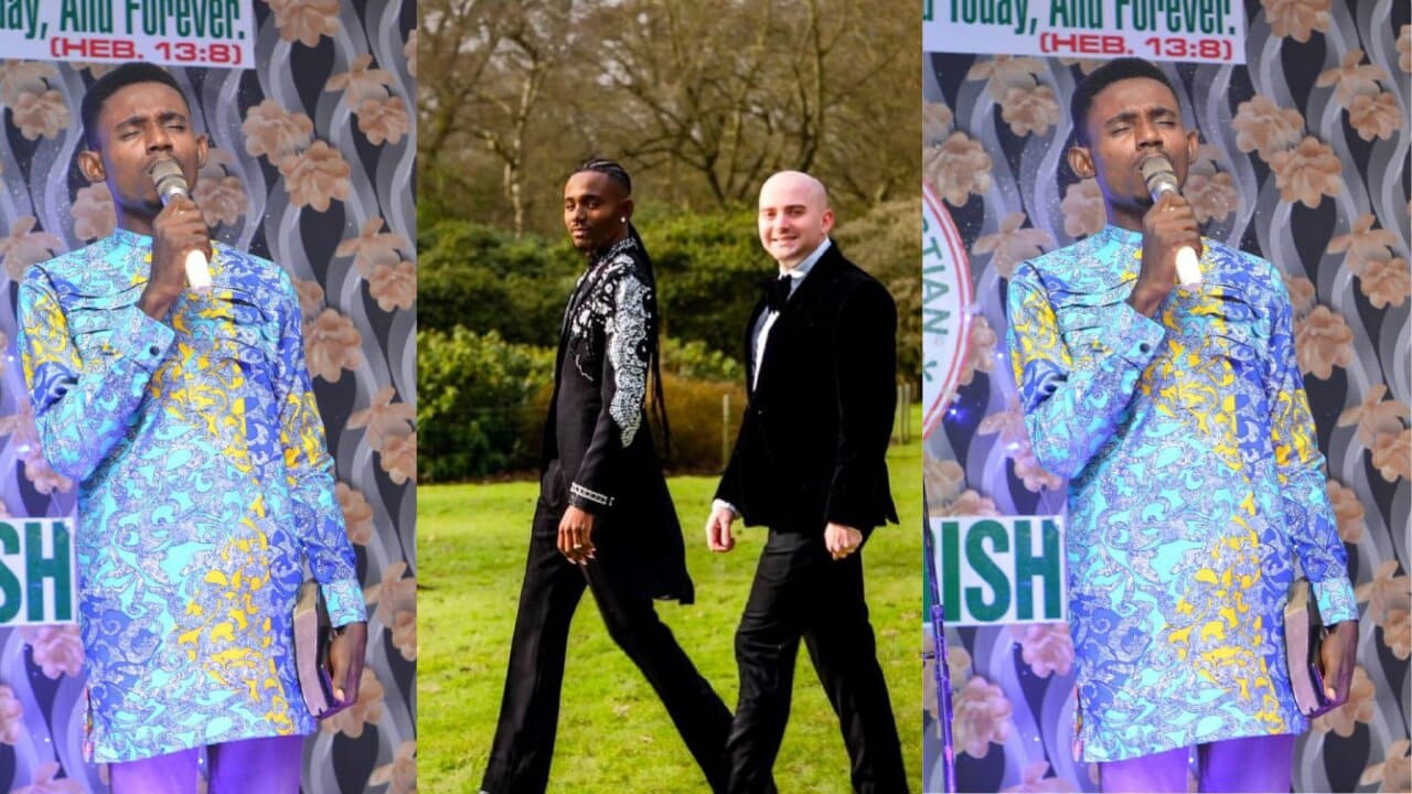 PHOTOS: Pastor quits the church to become gayy as he marries his fellow ...