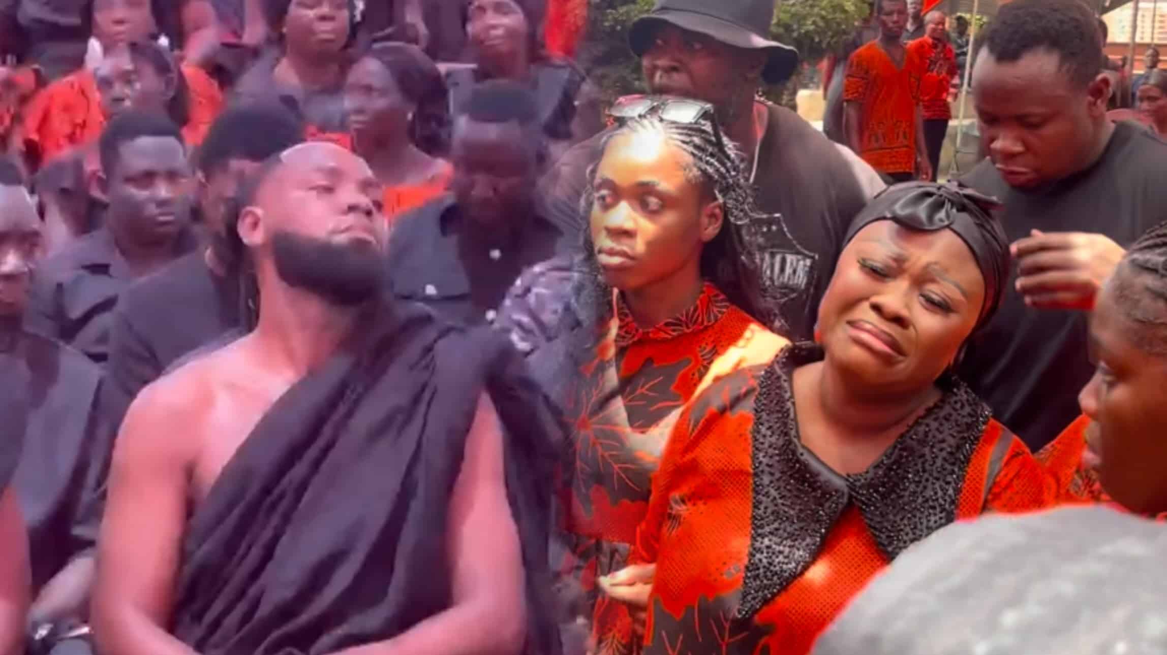 Emotional As Rev. Obofour & Wife Cry Bitterly At Late Mum’s One Week ...