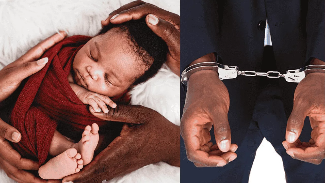 Ghanaian father feeds baby with acid - GhPage