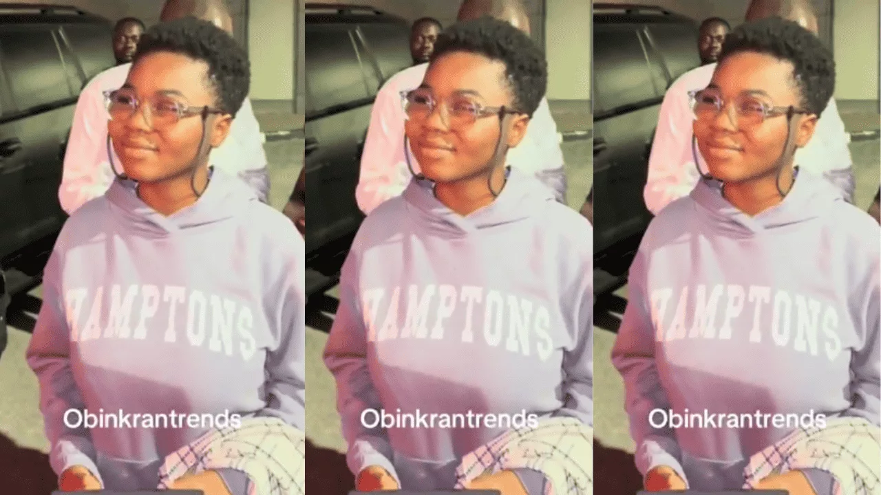 Suzzy Pinamang returns to Ghana after a successful eye surgery - GhPage