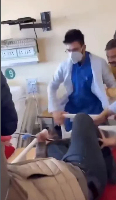 Doctor filmed physically assaulting patient - GhPage